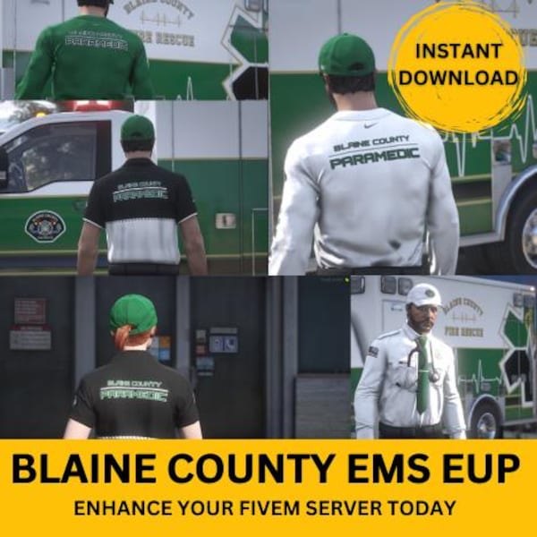 Ems Clothing Fivem - Etsy
