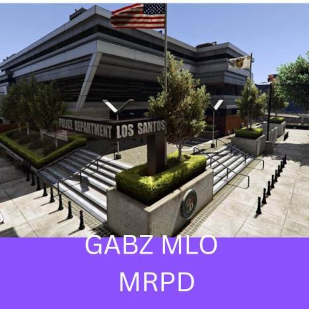 Gabz Mrpd Mlo – Mission Row Police Department for Fivem | Hq Interior With Cells, Offices ...