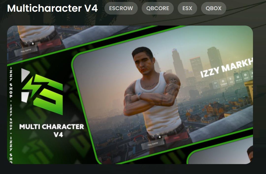 Fivem ESX QB Izzy Multicharacter Keymaster to Keymaster Script - Etsy