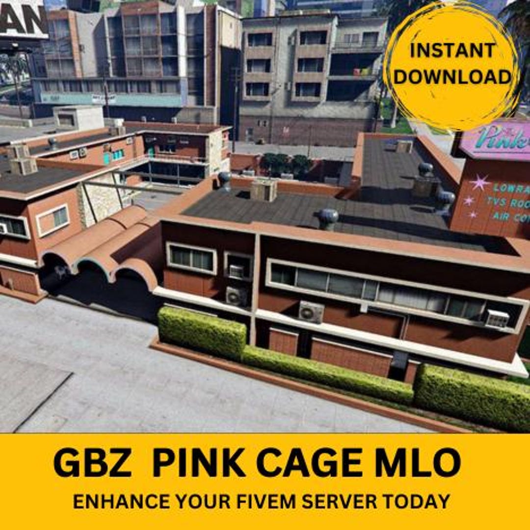 Fivem MLO PINK CAGE Pack Enhance Your Server Today Digital Download ...