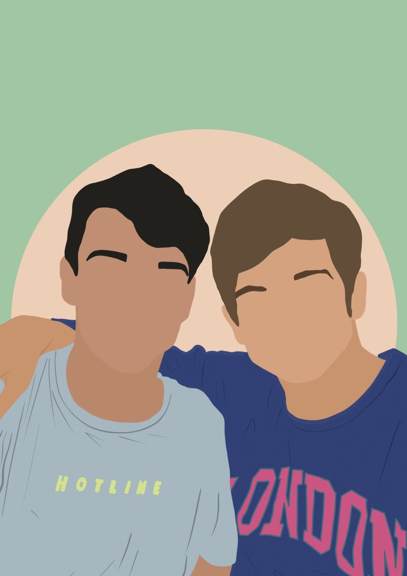 Custom Group Portrait Illustration, Photo Illustration, Personalised ...