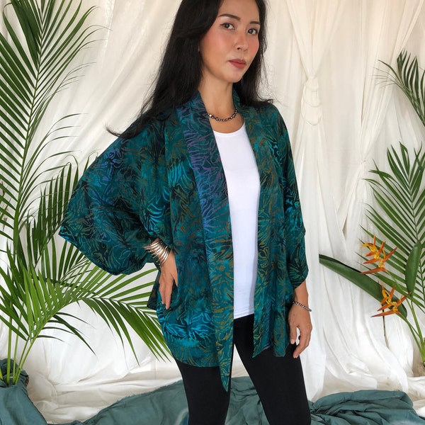 Batik Kimono Women - Etsy UK