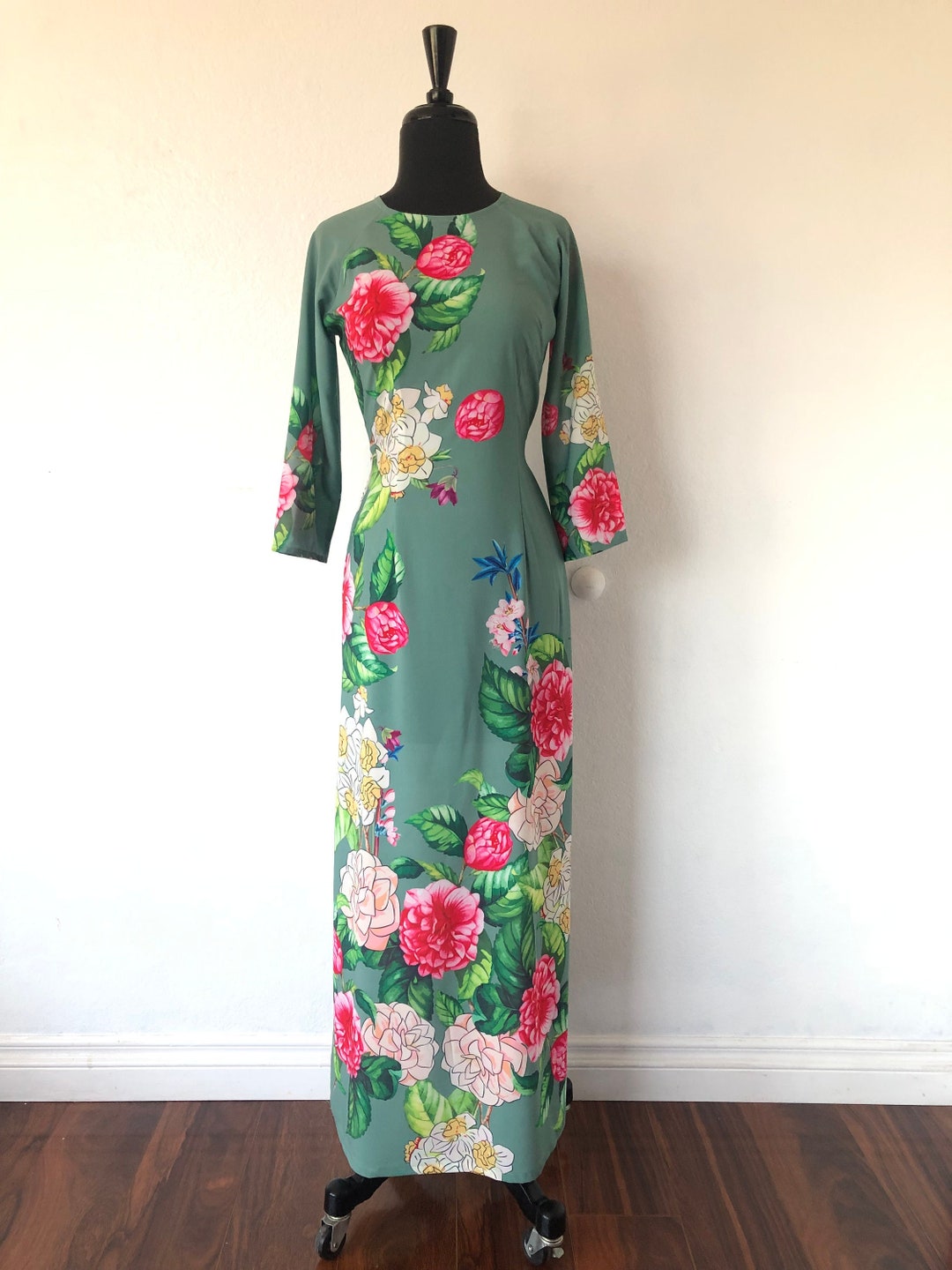 Traditional Vietnamese Ao Dai/dress - Etsy