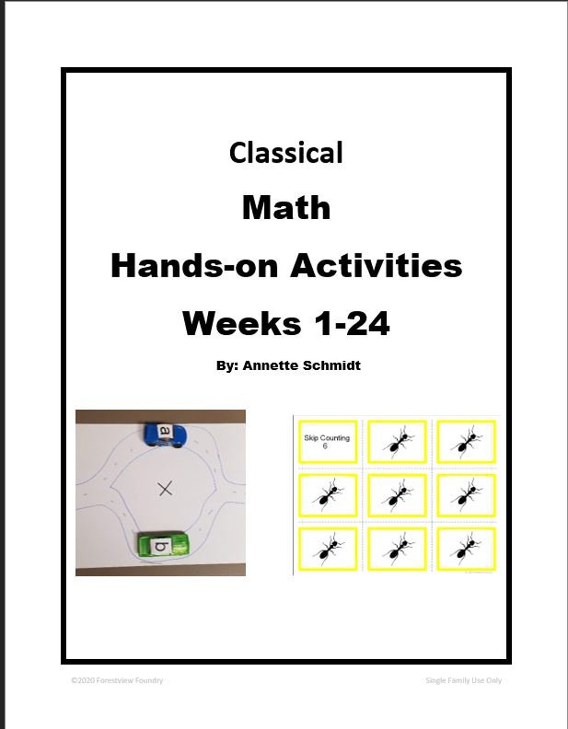 Classical Conversations MATH Hands-on Activities Guide Skip - Etsy