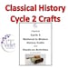 Classical Conversations Cycle 2 Medieval to Modern HISTORY Crafts and ...