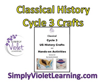 Classical Conversations Cycle 1 Ancient HISTORY Crafts and Activities ...