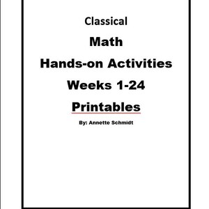 Classical Conversations MATH Hands-on Activities Guide-- Skip Counting ...
