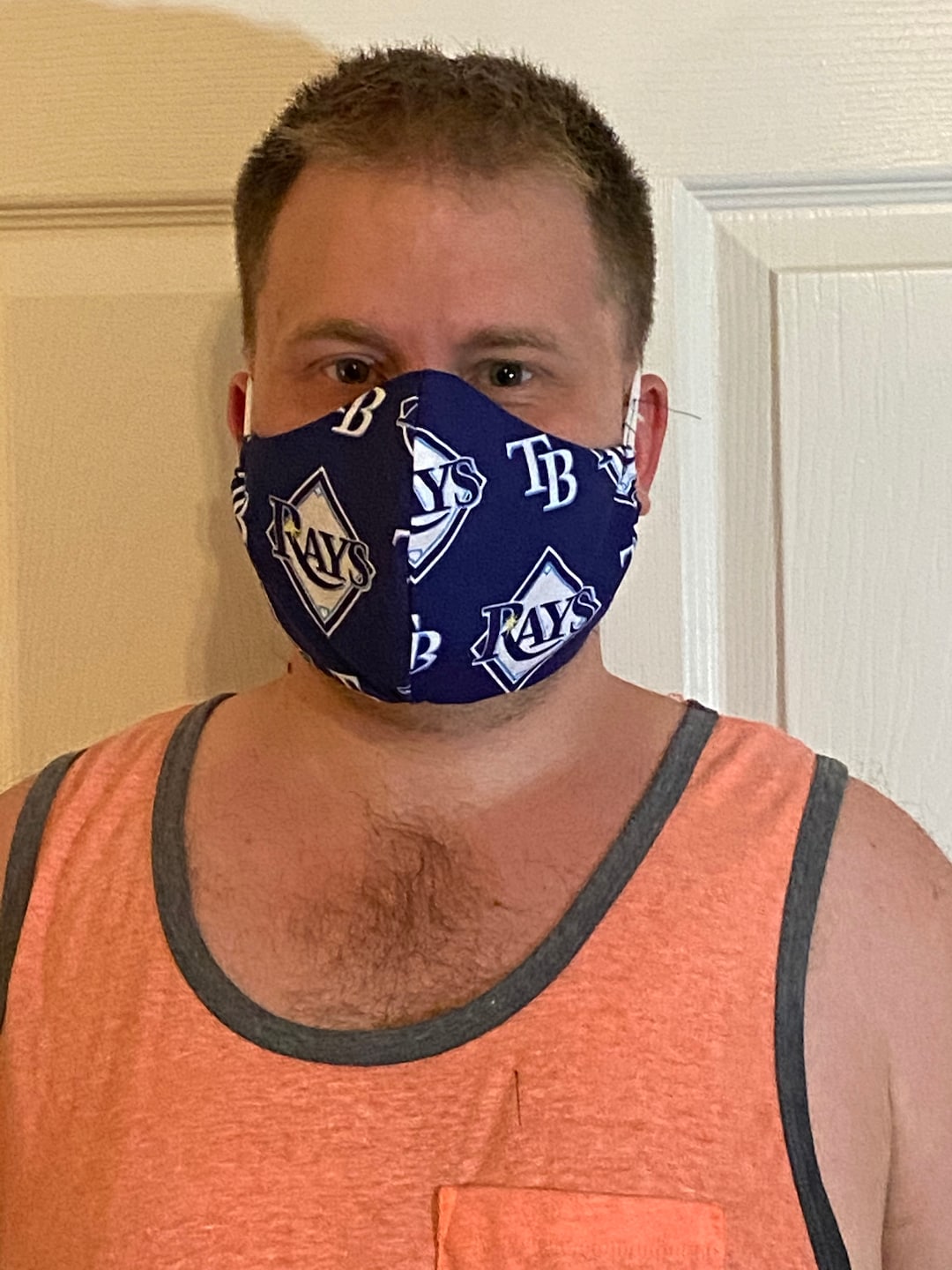 Tampa Bay Rays MLB Face Mask / Made in the USA / FAST Shipping / Sale ...