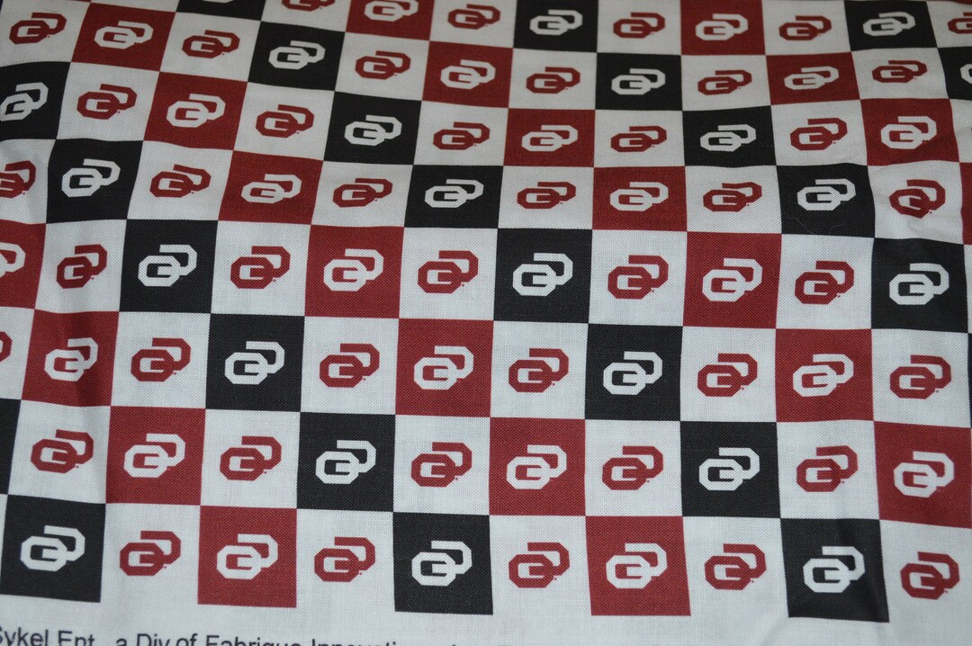 Oklahoma Sooners NCAA College Face Mask / Made in the USA / - Etsy