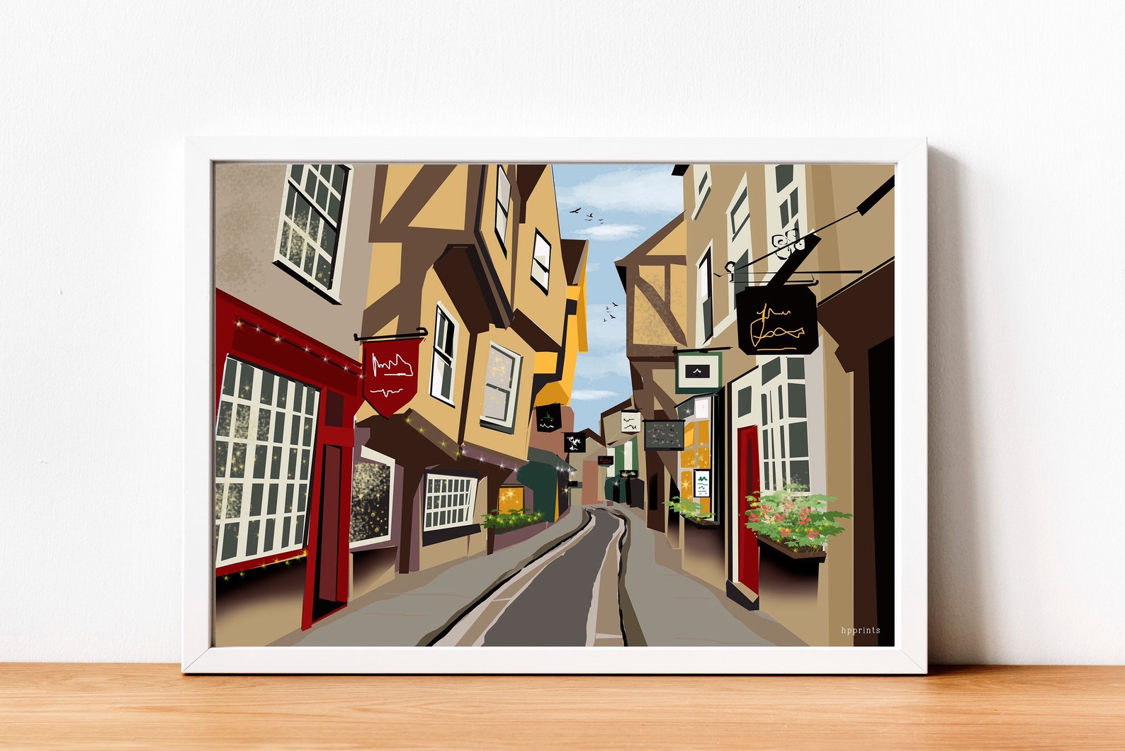 York Print in A4 - Etsy