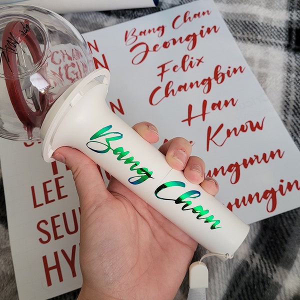 Stray Kids Light Stick Decals - Etsy