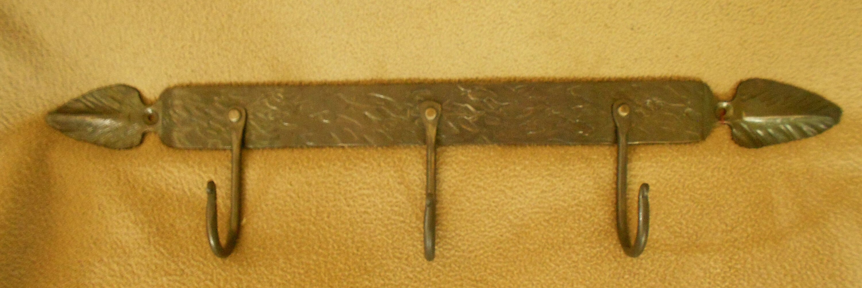 Hand Forged Coat Rack - Etsy