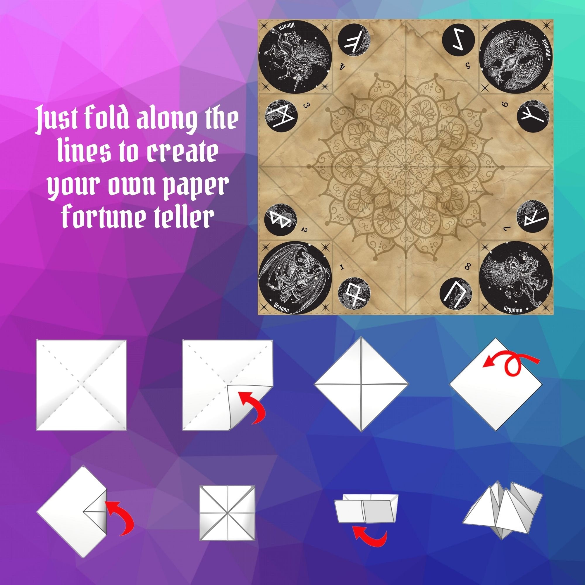 Fortune Teller Prop for Dungeons and Dragons - Etsy