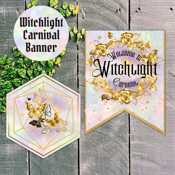 Witchlight Carnival Bunting and Banner Dnd Game Party - Etsy