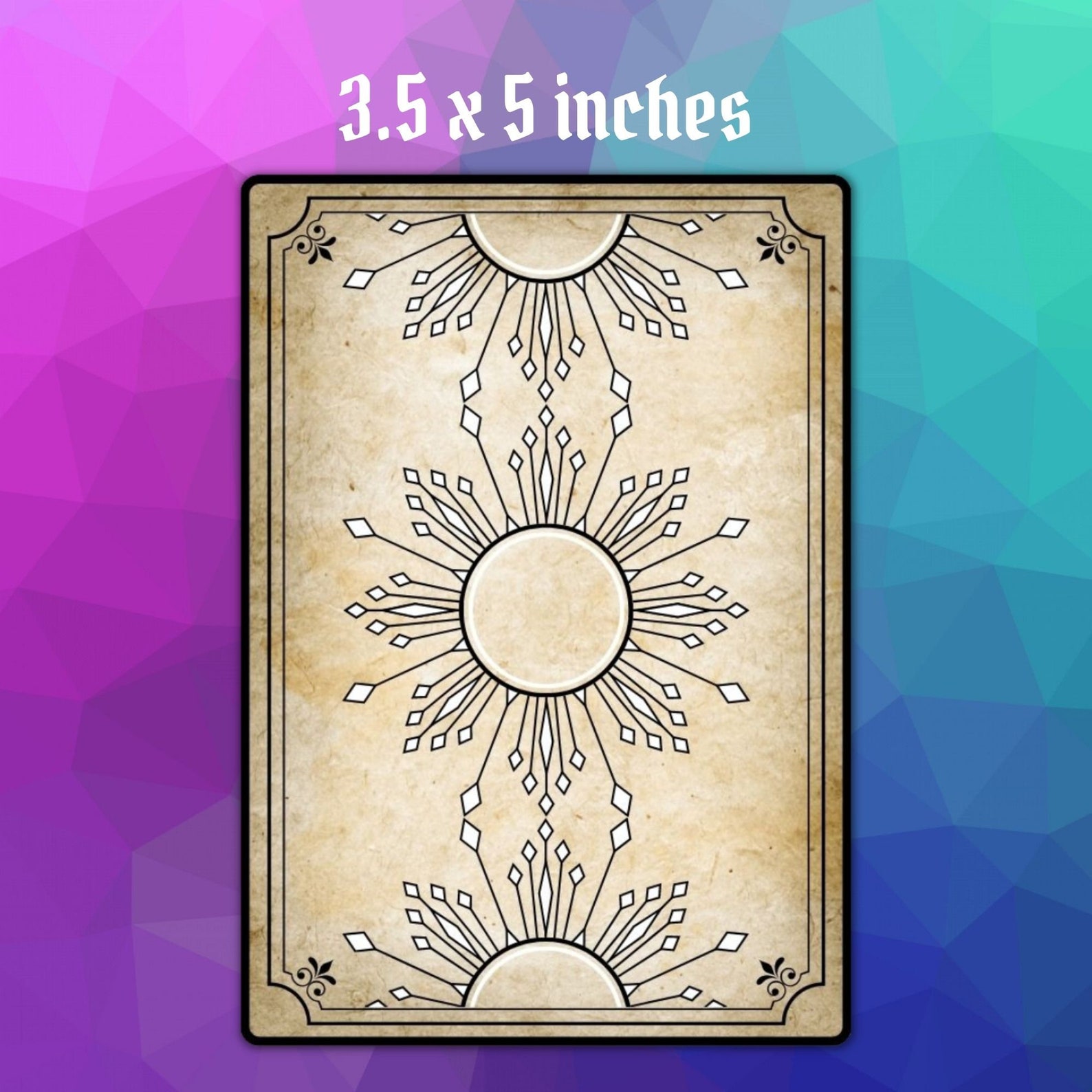 Parchment Spell Cards for Dungeons and Dragons RPG - Etsy