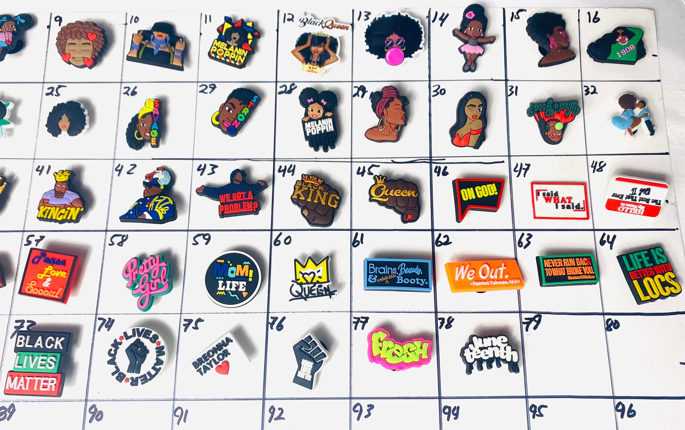 African American Culture Jibbitz Shoe Charms Custom Jibbitz - Etsy
