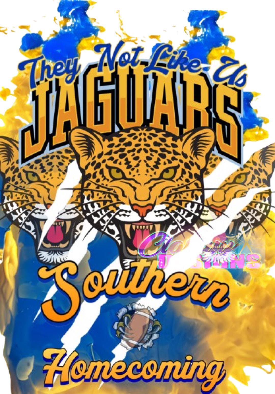 SOUTHERN Jaguars HOMECOMING DIGTAL File - Etsy