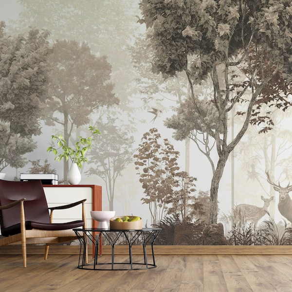 Deer Wallpaper - Etsy