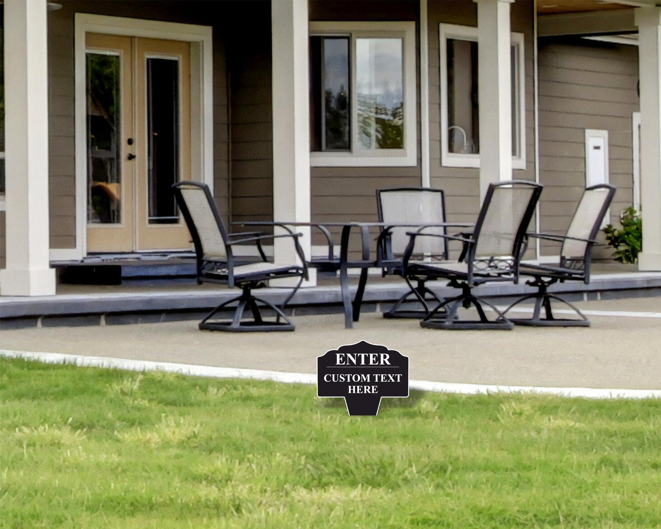 Customizable Aluminum Composite Yard Sign Custom Metal Yard - Etsy