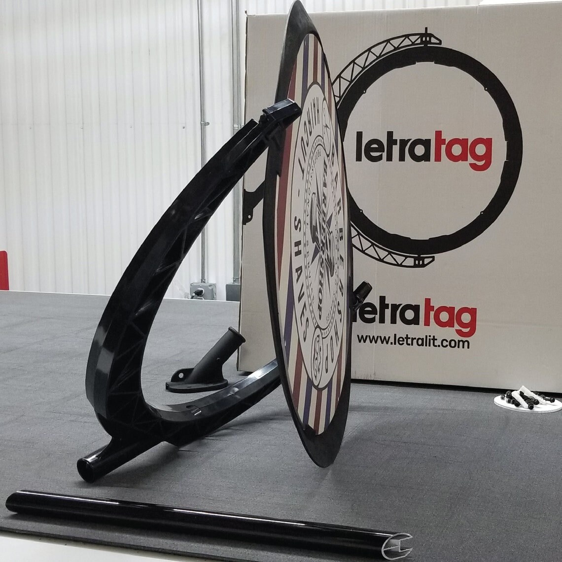 Rotating Sign Air Current Powered Signage Storefront - Etsy