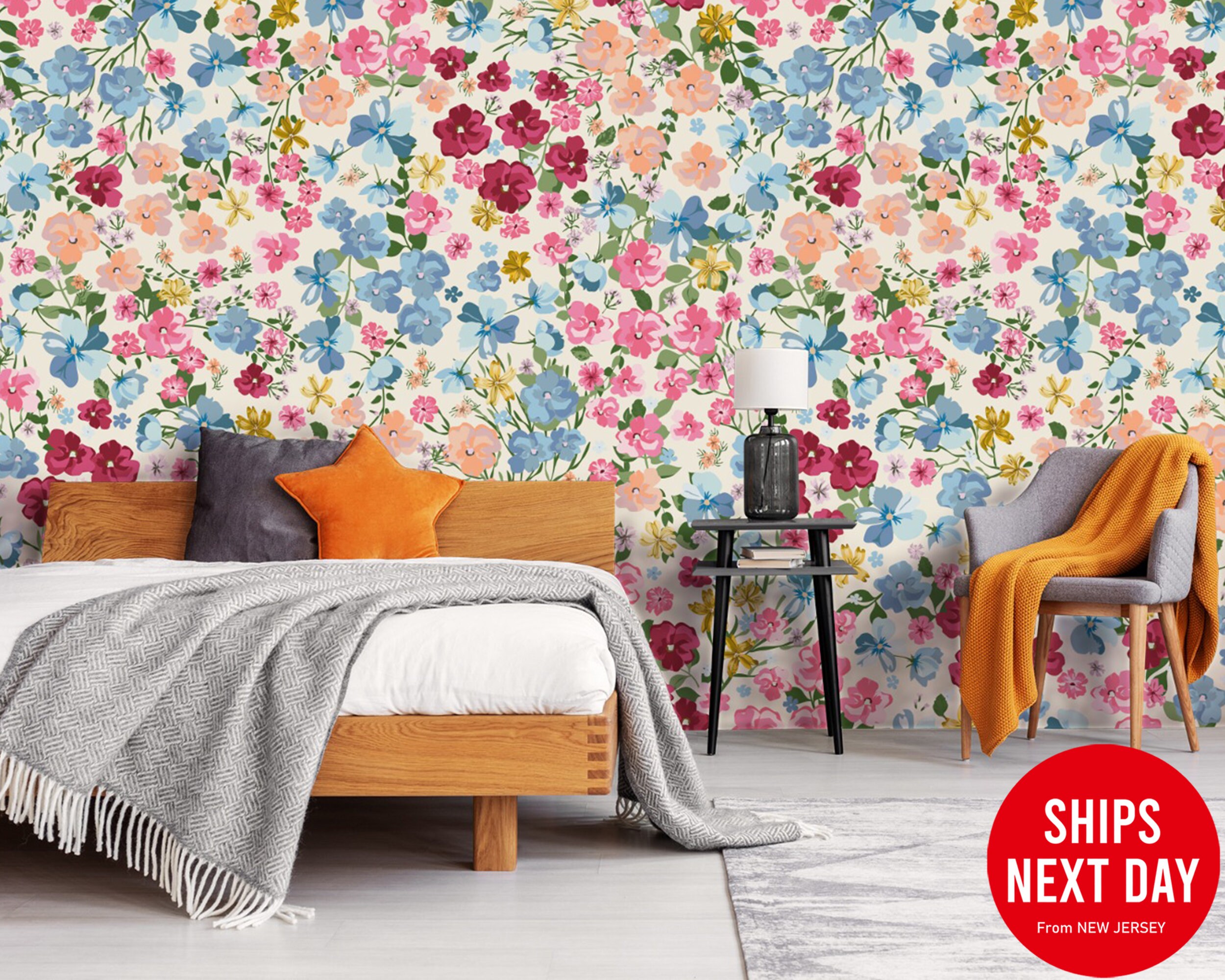 Liberty Print Wallpaper