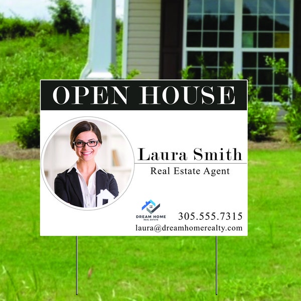 Custom Open House Signs - Etsy