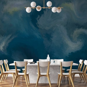 Hand-drawn Abstract Wallpaper | Pattern Wall Mural | Peel and Stick ...