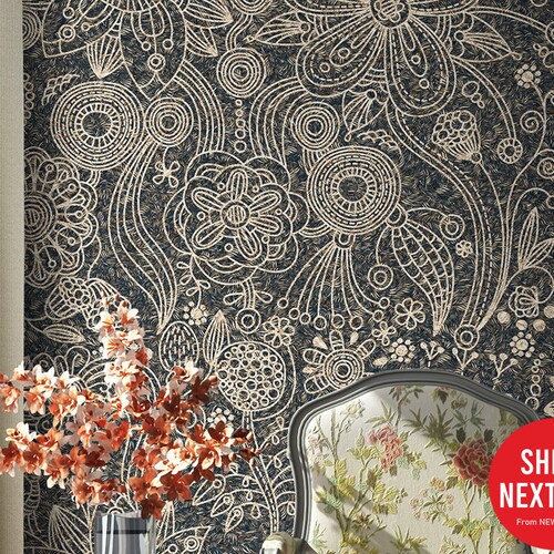 Floral Wallpaper Peel and Stick Wallpaper Self Adhesive | Etsy