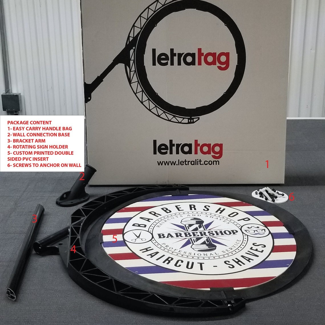 Rotating Sign Air Current Powered Signage Storefront - Etsy