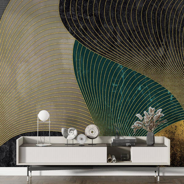 Removable Wallpaper Abstract - Etsy