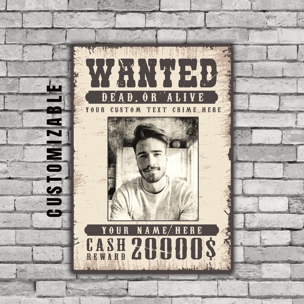 Funny Wanted Posters - Etsy