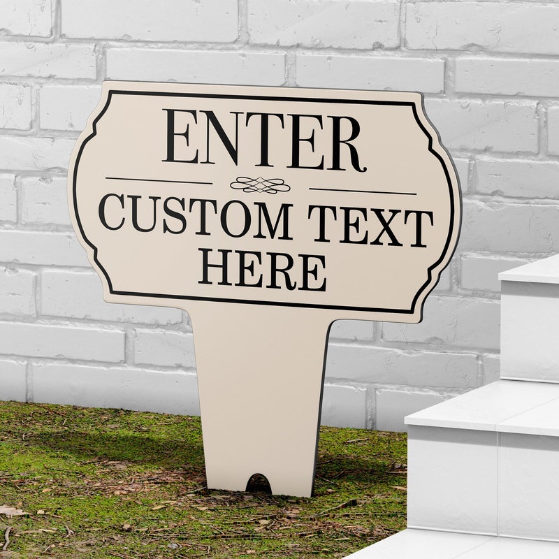 Metal Yard Signs - Etsy