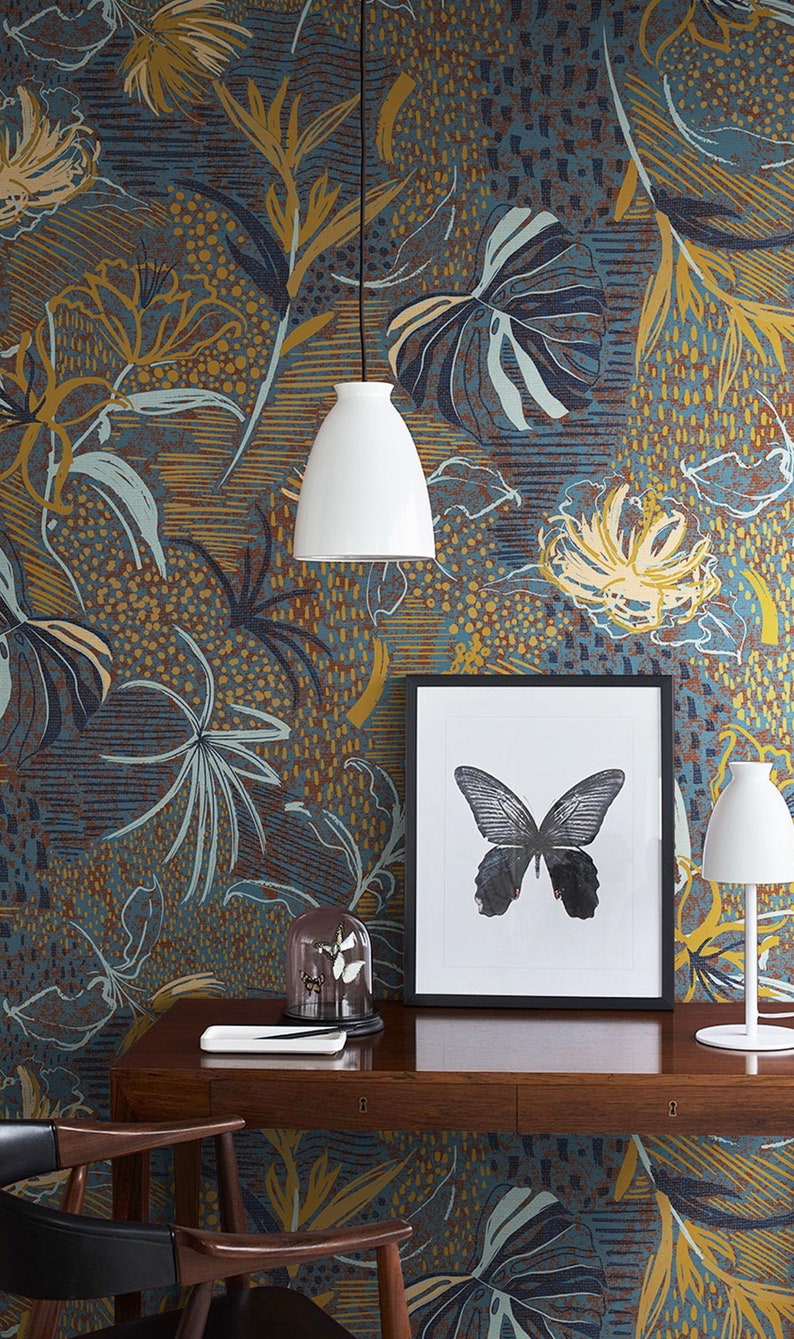 Fashionable Light Luxury Modern Wallpaper Pattern Wall Mural - Etsy
