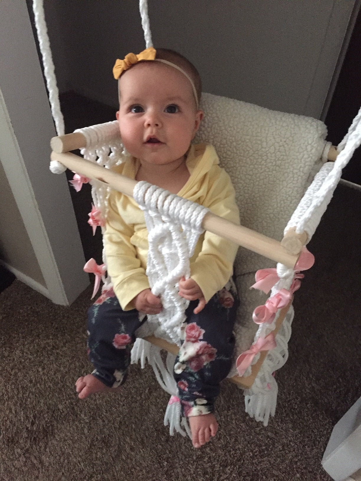 Macrame Baby Swing Pattern - Etsy