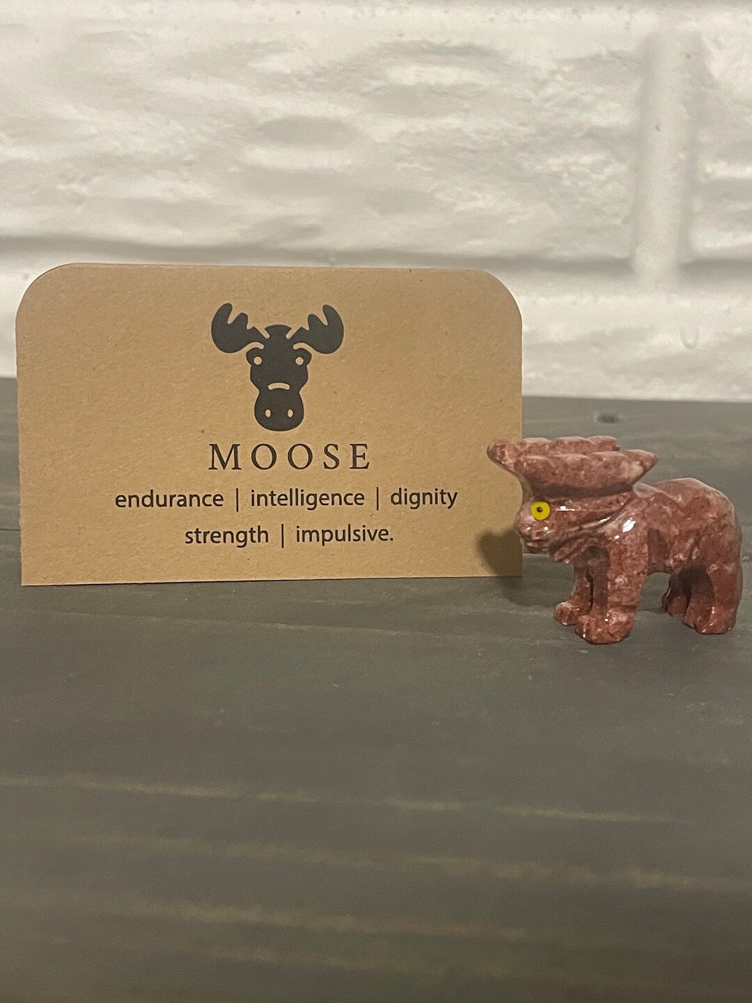 Moose Rock Animal - Etsy