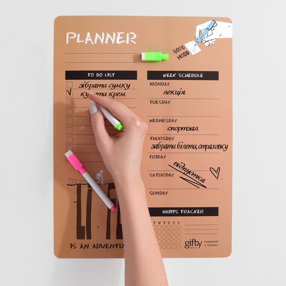 Magnetic Weekly Planner Reminder List Planner for Home | Etsy