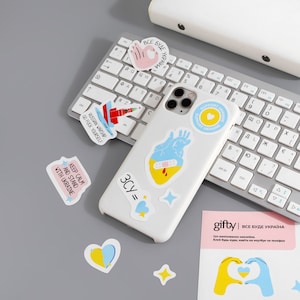 Stickers Ukraine Assorted Ukraine Themed Stickers Pack Stand With ...