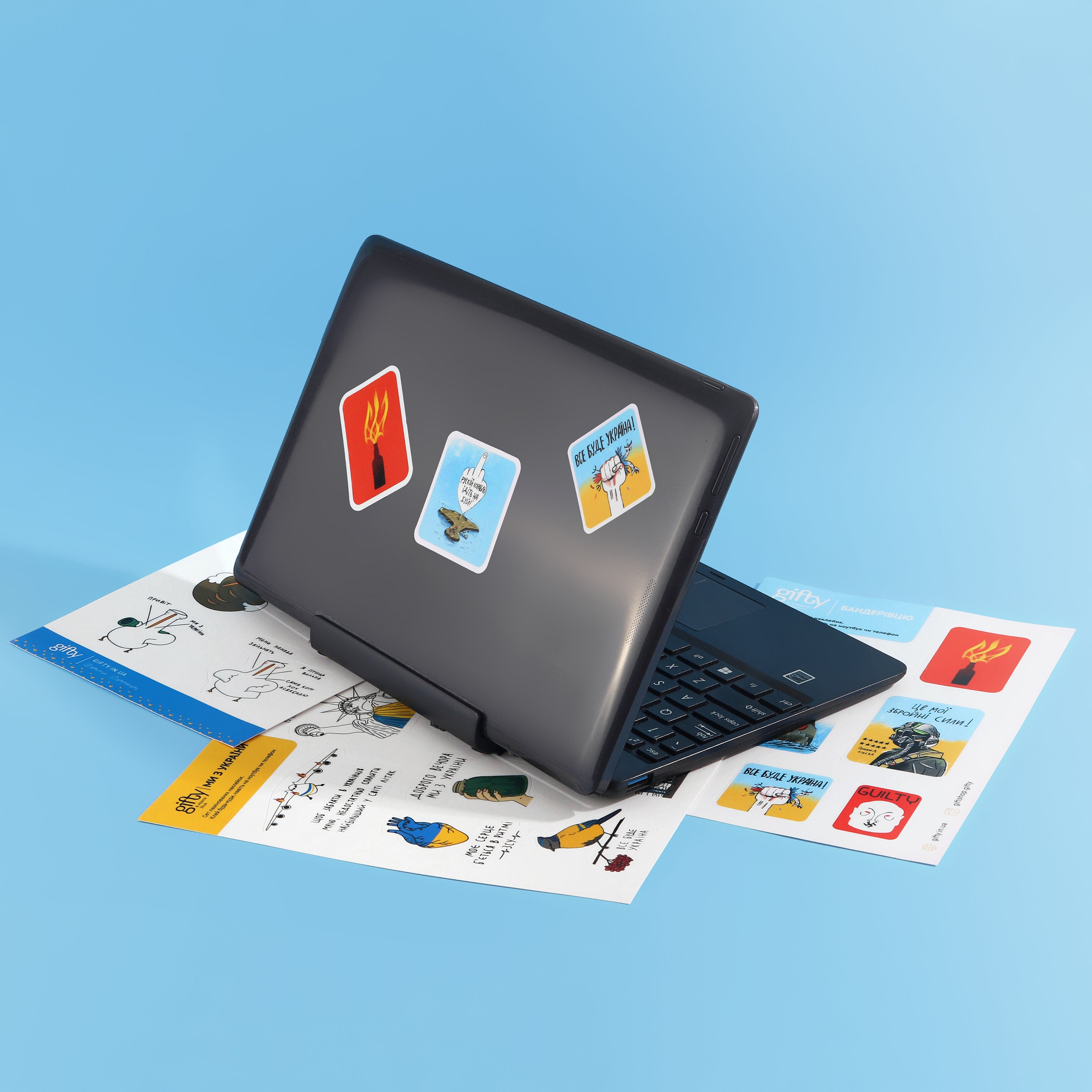 Stickers Set Ukraine Assorted Ukraine Themed Stickers Pack - Etsy