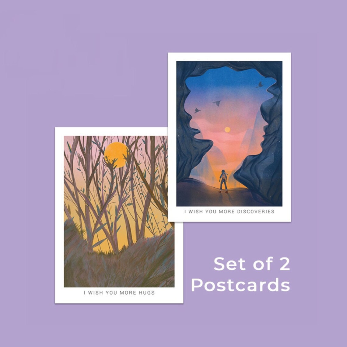 Postcards Set | Inspiring Postcards | Postcards Art | Inspirational ...