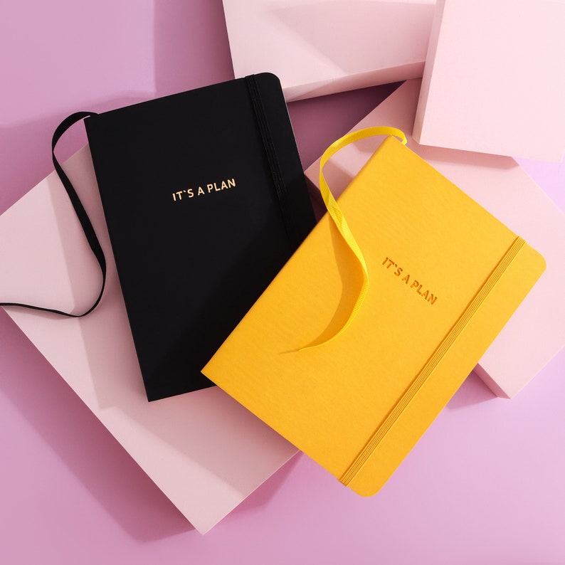 Planner IT'S A PLAN Planner Notebook Personal Diary Back - Etsy