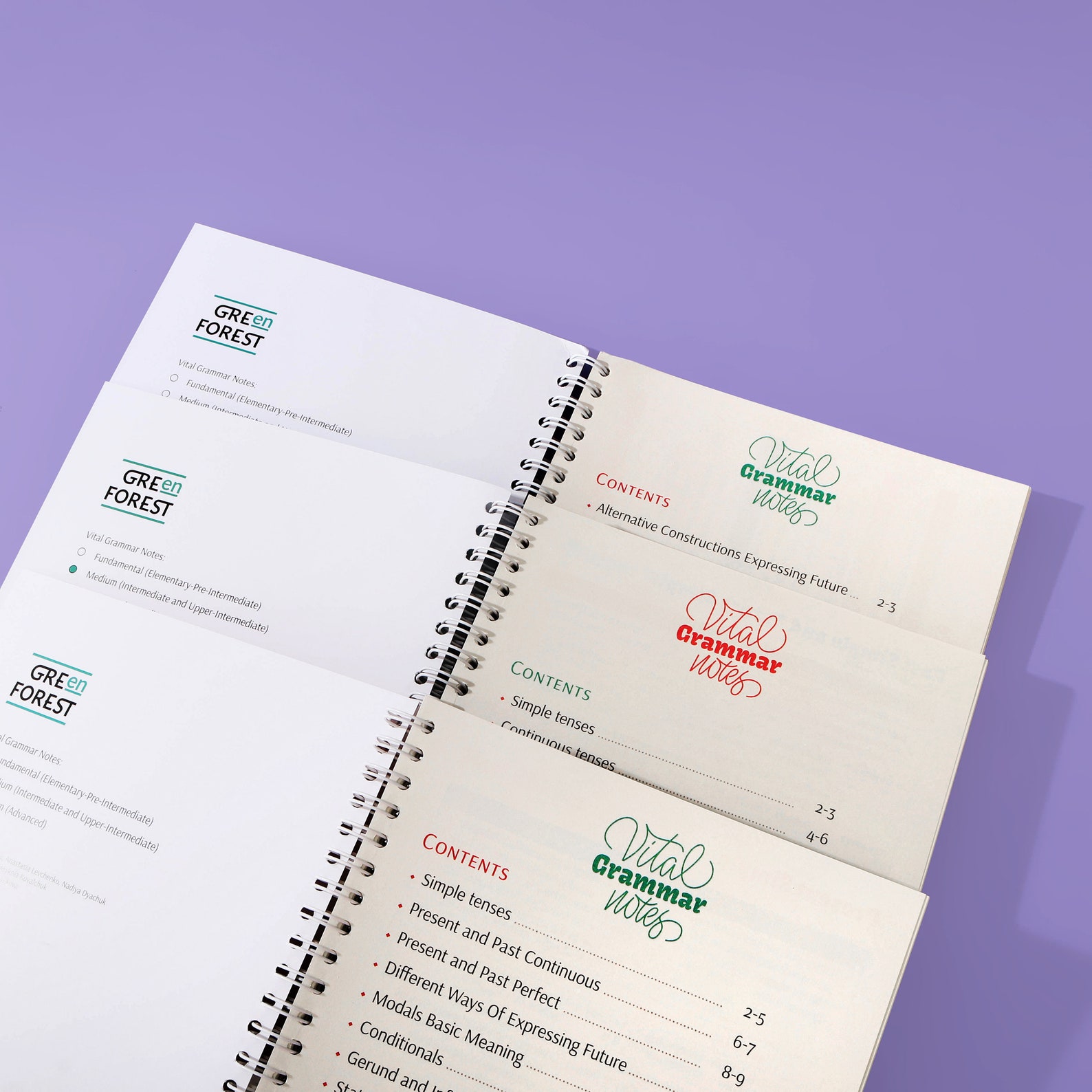 English Grammar Notebooks Language Advanced School Notes - Etsy