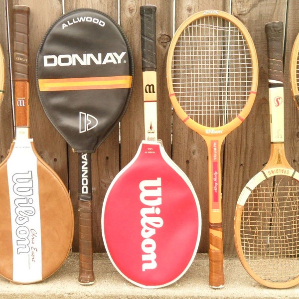 Wooden Tennis Racket - Etsy