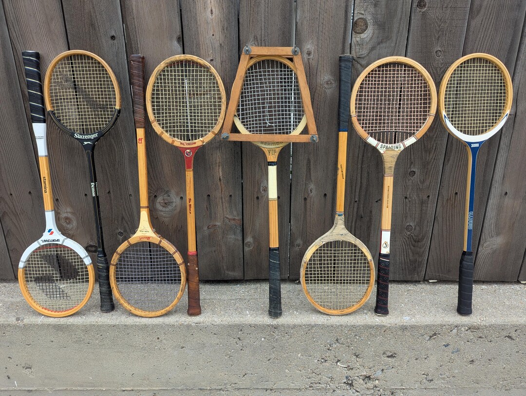 Vintage Wooden Squash Rackets Wooden Squash Racquet Decor for Squash ...
