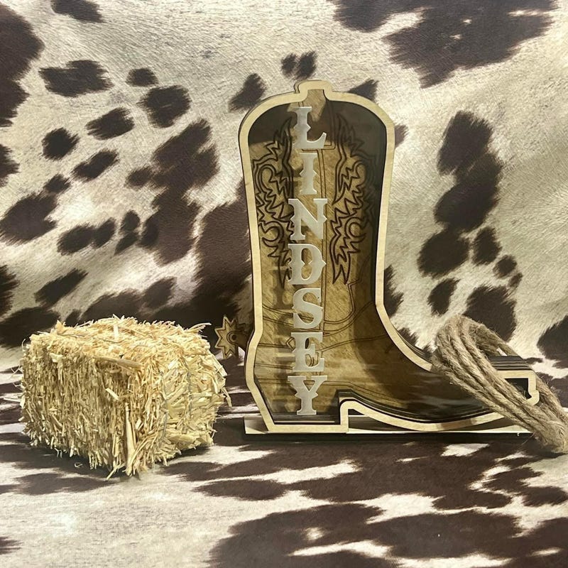 Personalized Boot Bank - Etsy