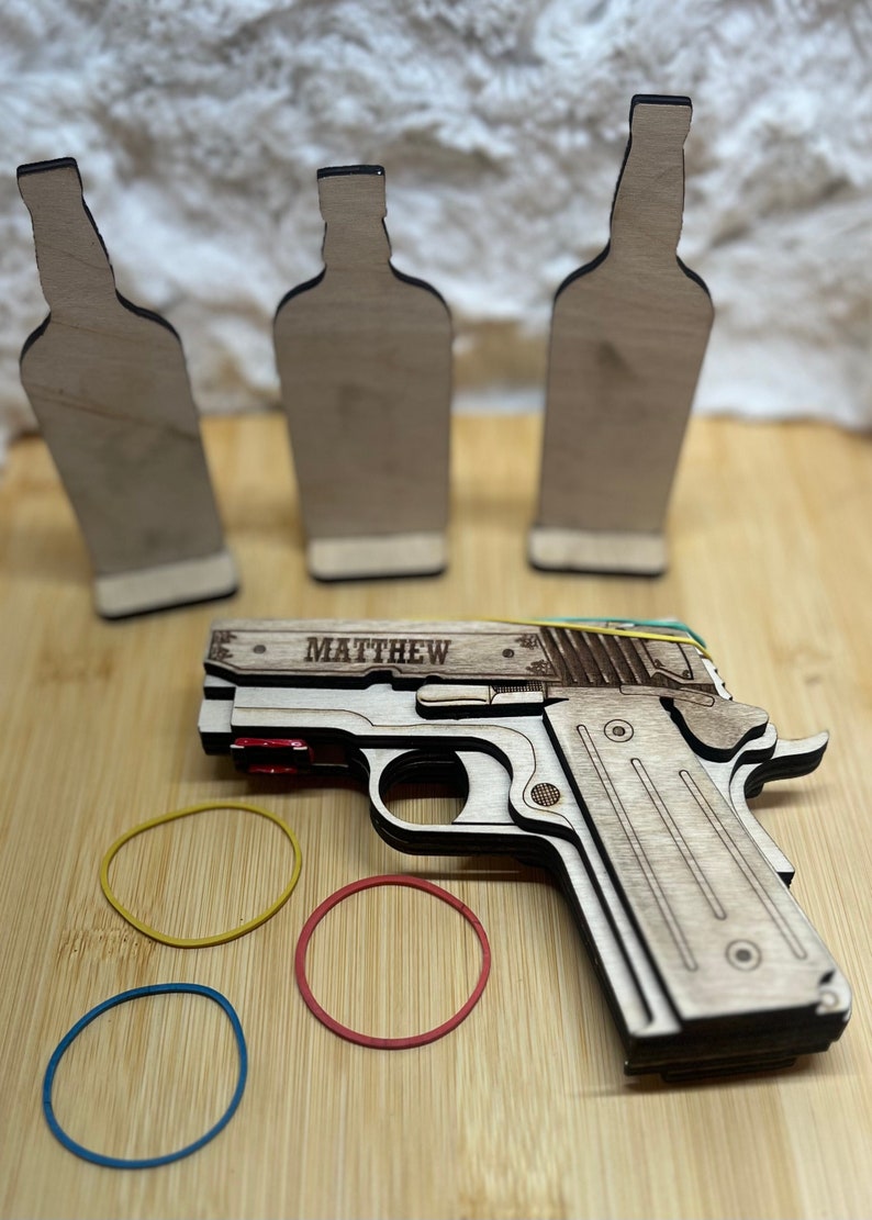 Toy Gun Pew Pew Early Hunter Just Like Daddy - Etsy