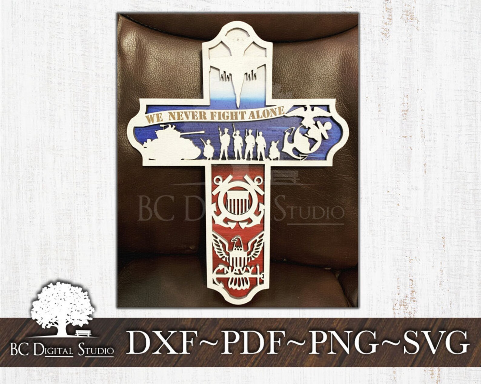 Military Cross SVG | Veterans Cross SVG | Digital File Download | Dxf ...