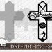 Baseball Cross SVG Sports Cross SVG Digital File Download | Etsy