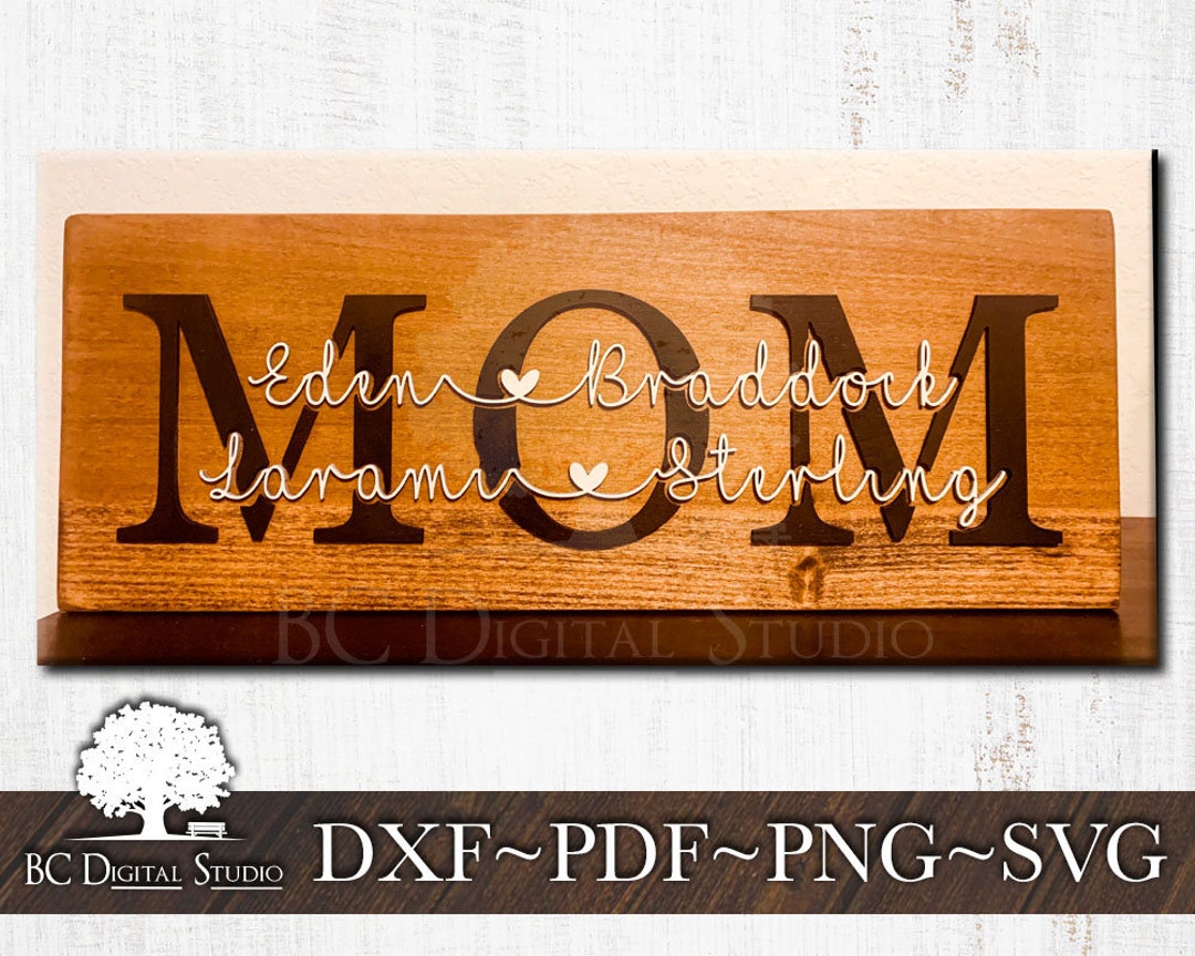 Rustic Mom Sign SVG | Mothers Day Gift Svg | Mom Sign Svg | Digital ...