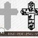 Memorial Cross SVG | Military Cross SVG | Digital File Download | Dxf ...