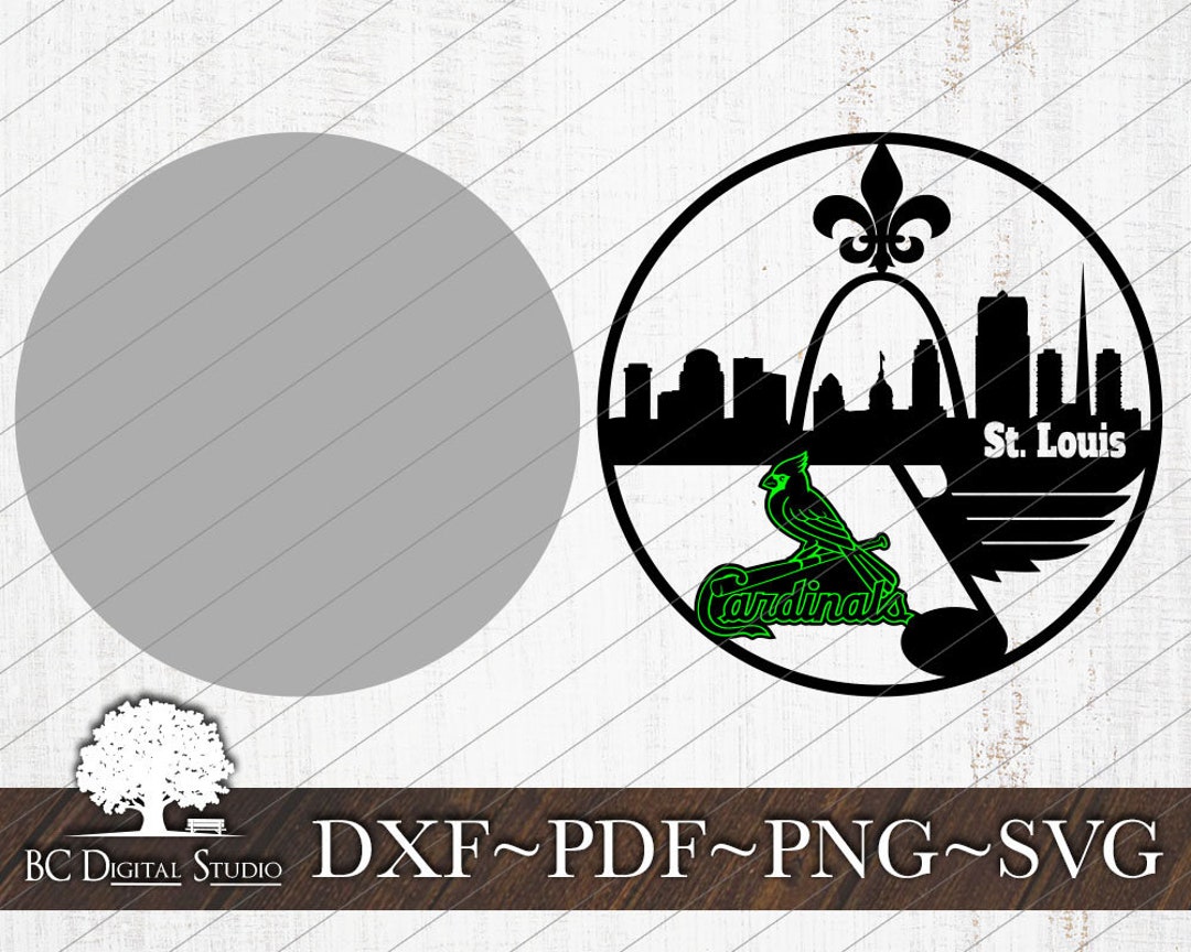 St. Louis Circle SVG | I Love My State SVG | Digital File Download ...
